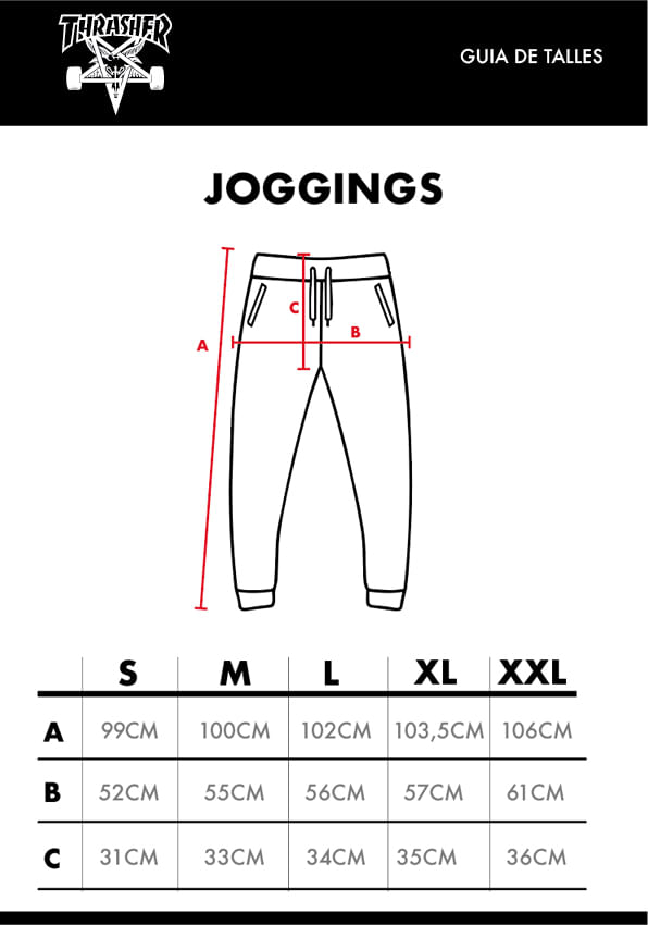 THRASHER SWEATPANTS SKULL - DTS - Skateboarding